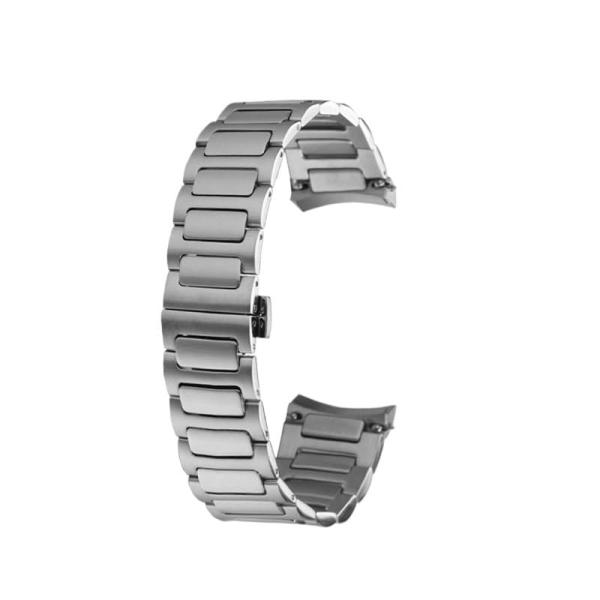 商品名:  dongrif Curved Stainless Steel Strap For Mido Multifort TV M049.526 M049 Metal Solid Men's Watch band(Silver)ブランド:...