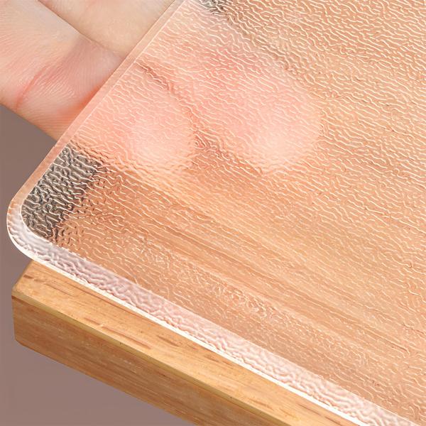 商品名:  Table Cover Protector 26"x46"Plastic Tablecloth Rectangle,PVC Tables Protector,Transparent Desk Pad Mat for Vanity...