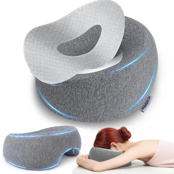 商品名:  M3HDIY3V, Face Down Pillow ? Massage Headrest for Bed, BBL Pillow After Surgery Post Eye Surgery Recovery, Relieve...