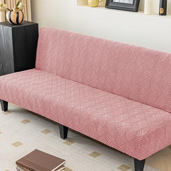 商品名:  Stretch Armless Sofa Bed Cover, Full Size Couch Slipcover Without Armrests, Stretch Folding Futon Cover, Futon Sof...