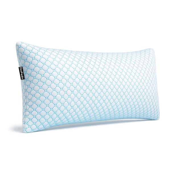 商品名:  ZzzPedic Magic Cooling Adjustable Shredded Memory Foam Pillow | Pillow for Neck and Shoulder Pain| Cooling Memory ...