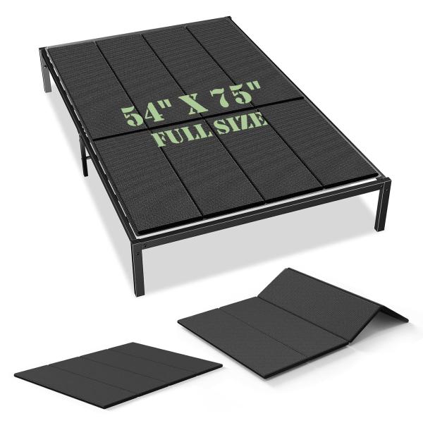 商品名: Voyla 改良版S字カーブリブバンキーボード フルサイズ 54インチ x 75フィート 10mm 高耐久 マットレス下 ベッドサポート スラット - 通気性、ノイズ最小化、耐湿性バンキーボード Voyla Upgraded S-...