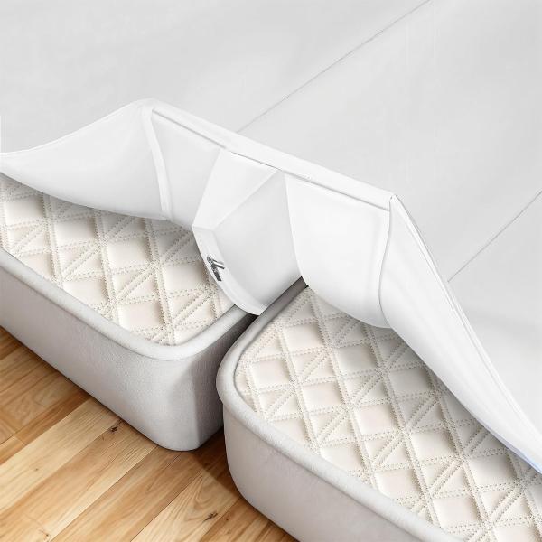 商品名:  Bisenkud Sheet-Style Bed Bridge Connector for Twin to King Mattresses - Removable Foam Gap Filler with Locking Str...