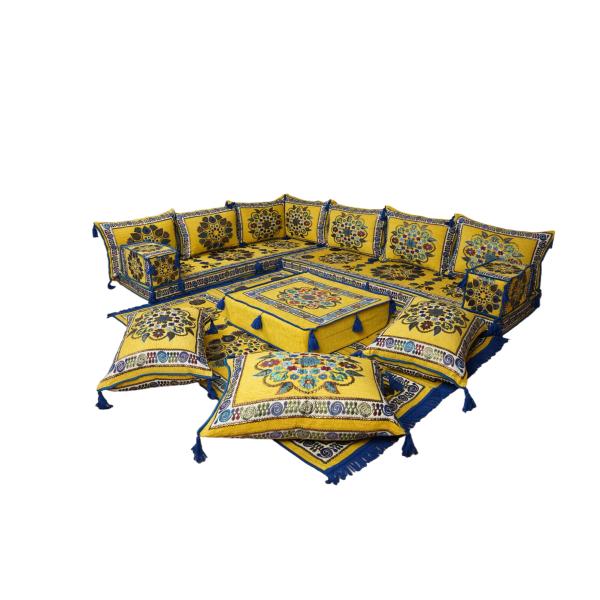 商品名:  arabicsofa Traditional Floor Majlis Cushions ? Modular Diwan Sectional Seatingブランド: arabicsofa商品番号: AS5516色: Bursa...