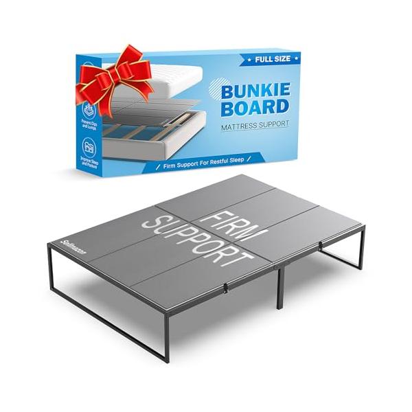 商品名: Sellmazon バンキーボード フルサイズ(54x75インチ)、フレーム用高耐久ベッドボード、スリーパーソファサポートボードマットレスのたるみを防止し、通気性、ノイズを最小限に抑え、耐湿性 Sellmazon Bunkie B...