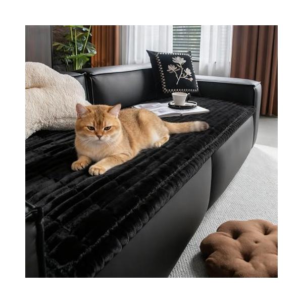 商品名:  Nuaorgic Pet Couch Cover,Pet-Friendly Washable Non-Slip Sofas Slipcover Ultra-Soft Fluffy Plush Sofa Protect Pets ...