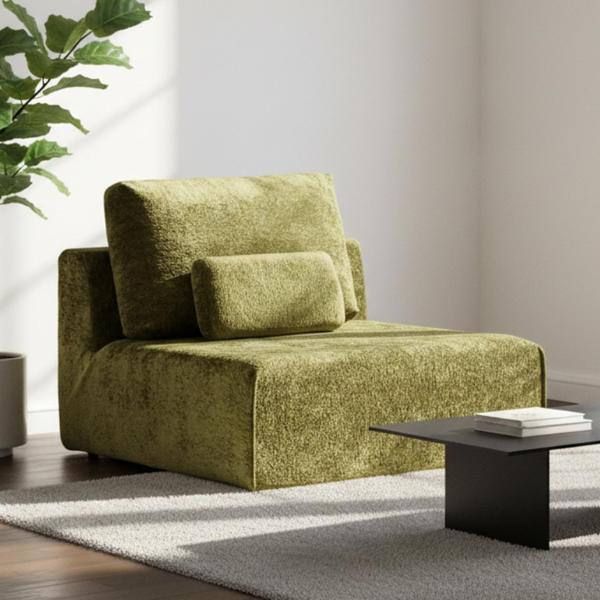 商品名:  AIMSTYTO Modular Sectional Sofa Couch Set, Premium Plush Velvet Boneless Sofa Bed with Flexible Combinations, 1-Pi...