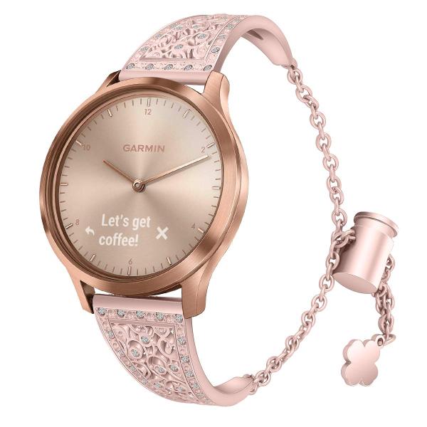 商品名:  Bling Band Compatible with Trendia TG09/TRAUSI TG08 Smart Watch Bands Metal Strap Jewelry Bangle Wrist Strap Brace...