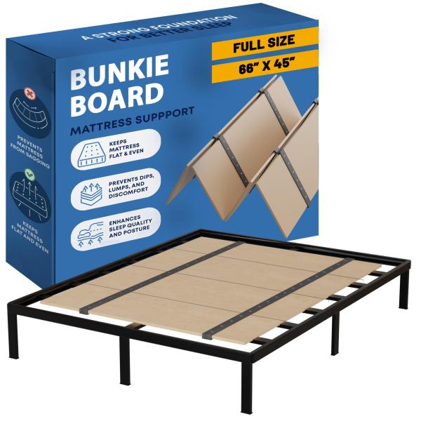 商品名:  Greaton, Foldable Box Spring, Bunkie Board &amp; Bed-Support Slats to Minimize height, Good for DayBed, TrundleBed...
