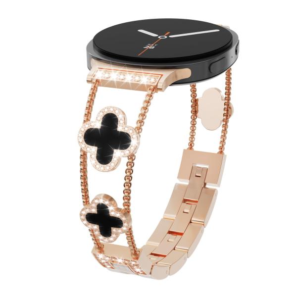 商品名:  Compatible with Samsung Galaxy Watch 8 Band 40/44mm, Galaxy Watch 8 Classic Band 46mm,Four Leaf Clover Women Bling...