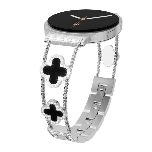 商品名:  Compatible with Samsung Galaxy Watch 8 Band 40/44mm, Galaxy Watch 8 Classic Band 46mm,Four Leaf Clover Women Bling...