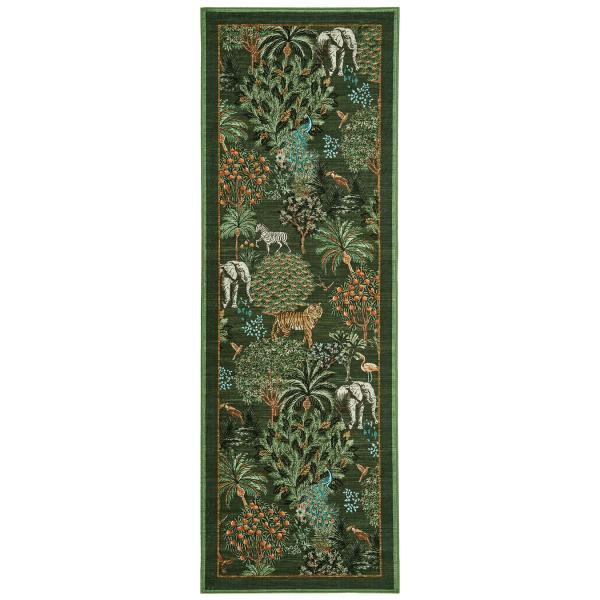 商品名:  MilleLoom Jungle Kitchen Rug 2x6, Washable Soft Non Slip Hallway Runners Animal Print Forest Stain Resistant Throw...