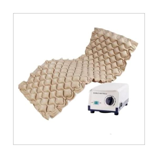 商品名:  Alternating Pressure Air Mattress Overlay with Quiet Electric Pump for Pressure Redistribution &amp; Comfort, Fits...