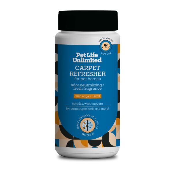 商品名:  Pet Life Unlimited Carpet Refresher &amp; Deodorizer Powder - Pet Safe, Plant Based Wild Sage &amp; Neroli Scent, ...
