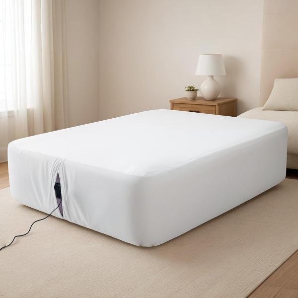 商品名:  Twin XL Fitted Sheet for Air Mattress - Extra Deep 24" Pockets, Ultra-Soft &amp; Breathable, Durable Inflatable Be...