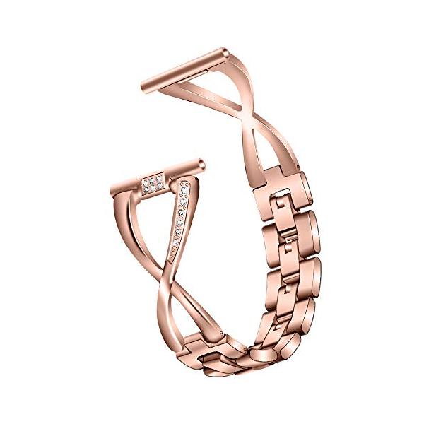 商品名: Turnwin GTX20 スマートウォッチバンド Antfit GTX20/Gydom GTX20/Tensky GTX20/ENOMIR GTX20に対応 スリムメタルバンド ステンレススチールストラップ 交換用リストバンド ...