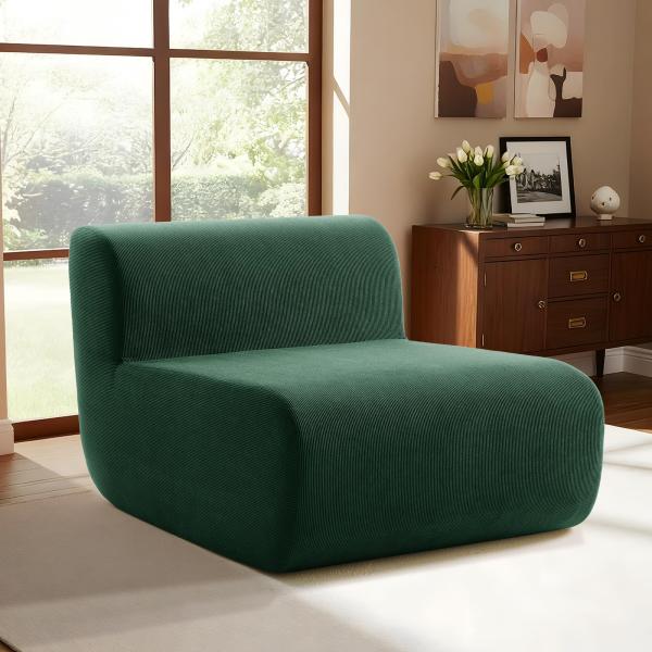 商品名:  VQRlife Boneless Floor Sofa Chair, Comfy Accent Chair, Togo Sofa, Corduroy Lazy Bean Bag Chairs for Living Room, B...