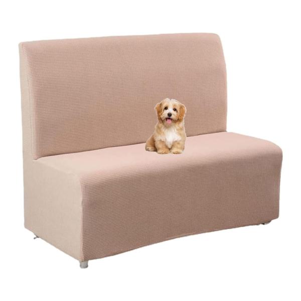 商品名:  Stretch Restaurant Booth Seating 110-130cm, Futon Couch Cover Slipcover, Armless Sofa Cover, Armless Couch Covers ...