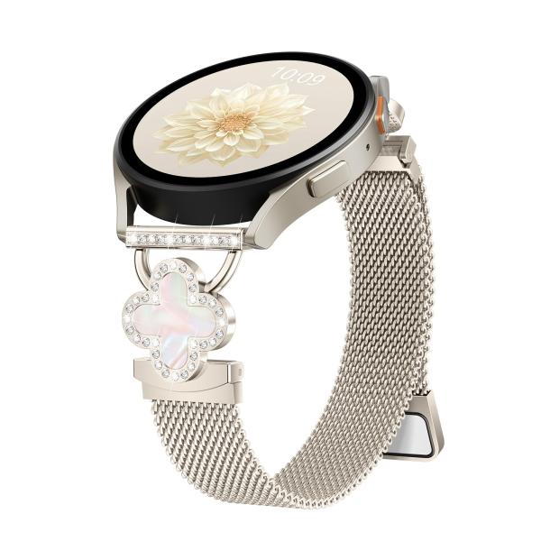 商品名: Samsung Galaxy Watch 7 6 5 4 FE用スリムメタルバンド 40mm 44mm/ 6 4 クラシック 42mm 46mm 43mm 47mm/5 Pro/Active 2、20mm ミラネーゼ磁気ストラップ...