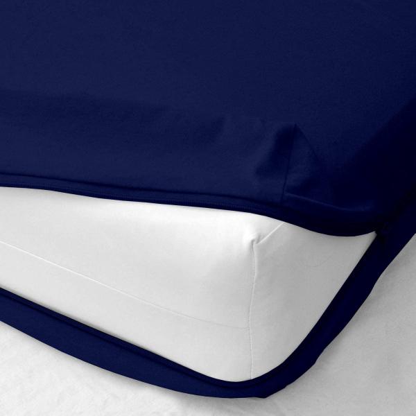 商品名:  Twin Size Zipper Fitted Sheet 4 Inch Deep Pocket Mattress Cover - 1 Piece Zipper Fitted Sheet Only - 1000 Series H...