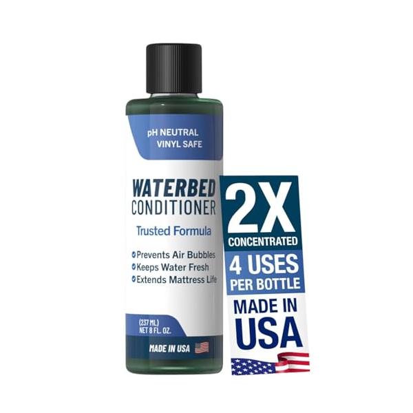 商品名:  2X Concentrated Waterbed Conditioner ― Made in USA ― pH Neutral &amp; Vinyl Safe Formula ― Keeps Water Fresh &amp;...