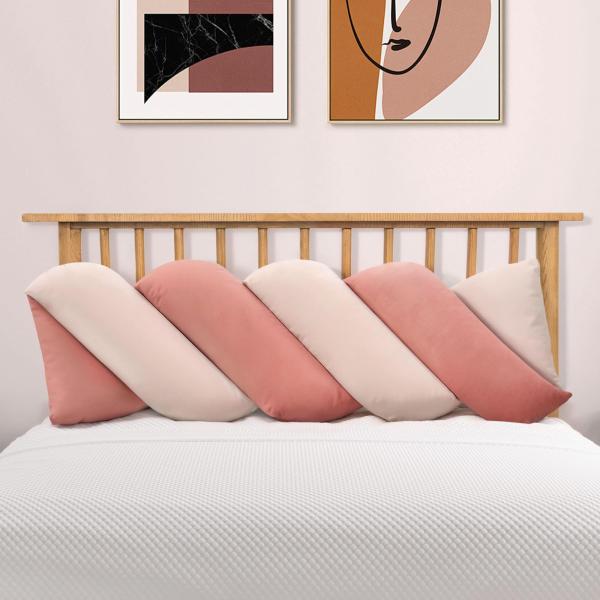 商品名:  LELEFIDO Upholstered Headboard, Velvet Bed Headboard Cushion, Movable Dual-Tone Design, Soft Back Support for Sitt...