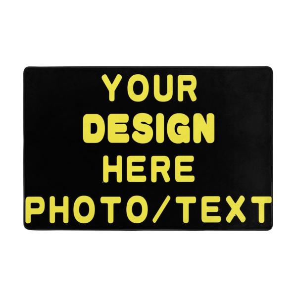 商品名:  Custom Rug with Logo Personalized Add Your Design Customized Area Carpet for Bedroom Living Room Bath Floor Mat (3...