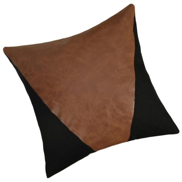 商品名:  ARTSEWPLY Modern Farmhouse Decorative Patchwork Throw Pillow Cover Resilient PU Leather Pillowcase for Sofa Bed Ca...