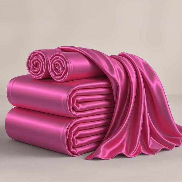 商品名:  Rahul Textile Sheet Set 4-Piece, 6A Grade Natural Mulberry Silk Bed Sheets, Ulta-Fine Mulberry Silk Set Fits Mattr...