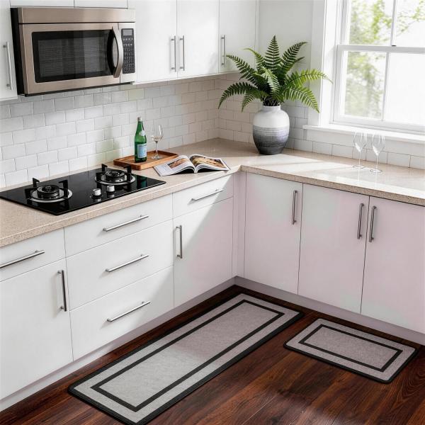 商品名:  SHIZUKANA Comfort PVC Kitchen Mat for Floor with Geometric Design,3/4 inch Thick, 20x32 Anti Fatigue Cushioned Mat...