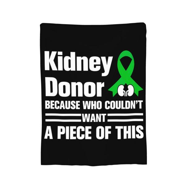 商品名:  80"x60" National Kidney Month A Piece of This Premium Fleece Blanket, Ultra-Soft Plush Throw Blanket, Warm Cozy Fl...