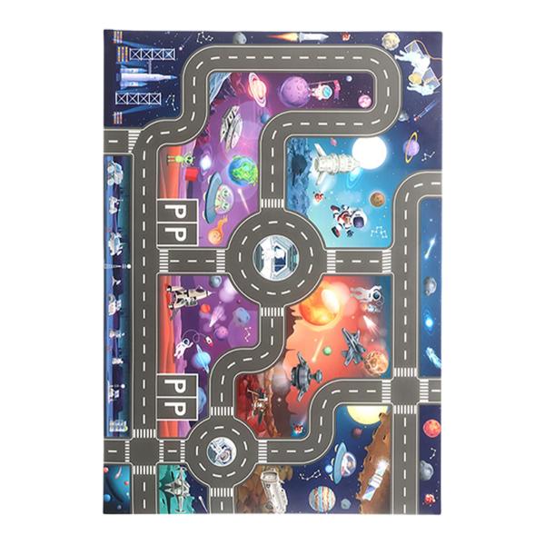 商品名:  Car Rug ? 33 X 22 Inch Road Map Ruug, Kids Toy Play Mat, Citty Life Carpet, Fun Interactive Playmat for Cars | Col...