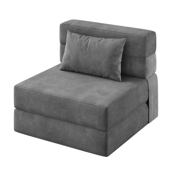 商品名:  Garvee 4-in-1 Folding Sofa Bed &amp; Chair Bed - Convertible Sleeper, Fold Out Loveseat Sofa Couch with Pillow, Tu...