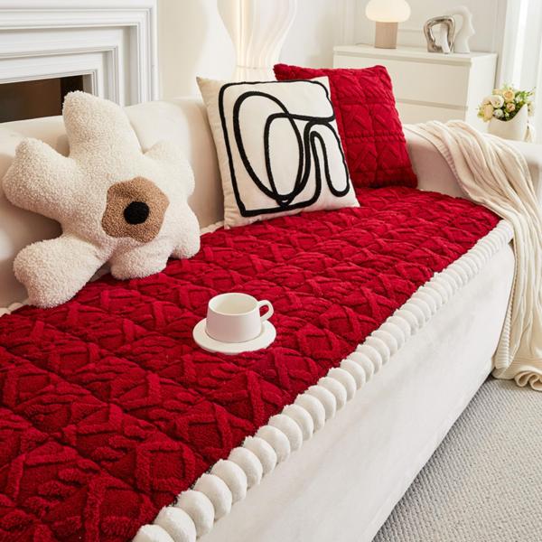 商品名:  Fuzzy Couch Cover for Dogs, Non Slip 3 Cushion Sofa Pet Friendly, Soft Sofa Slipcover, Dog Cover for Couch Furnitu...