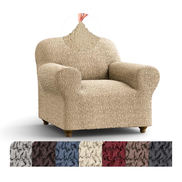 商品名:  PAULATO BY GA.I.CO. Stretch Armchair Cover - Sofa Slipcover - Loveseat Slipcover - 1-Piece Form Fit Washable Prote...