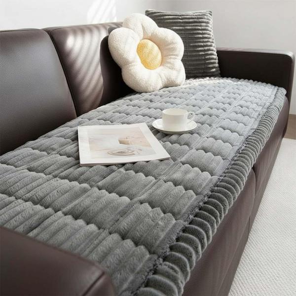 商品名:  Pet Couch Covers for Sofa, Thick Plush Couches Cover Washable Couch Protector for Cushion, Pet Friendly Blanket Se...