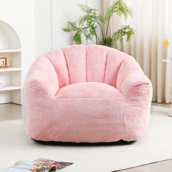 商品名:  Zyerch Bean Bag Chair, Bean Bag Couch for Adults and Kids, Comfy Shell-Shaped Chair with Filler Armrests Stuffed H...