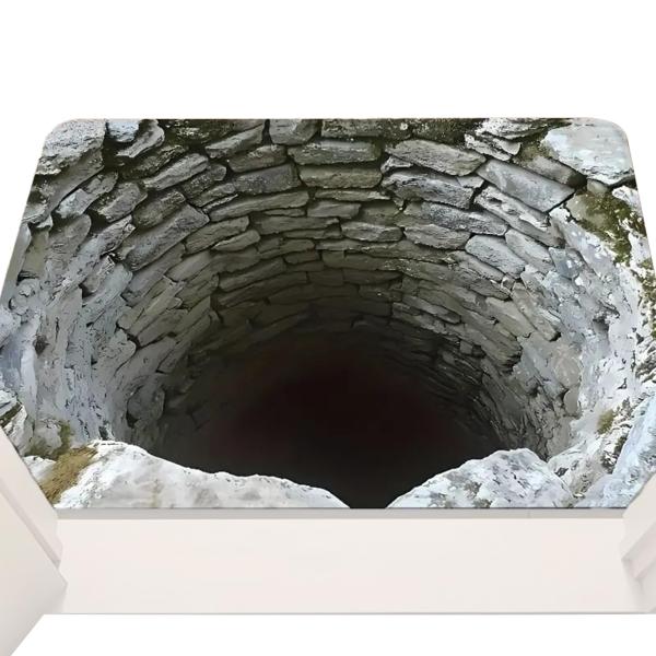 商品名:  3D Optical IllusionEndless Abyss Non-Slip Door Mat, 3D Optical Illusion Carpet Mat Non-Slip Doormat Rug | for Fron...