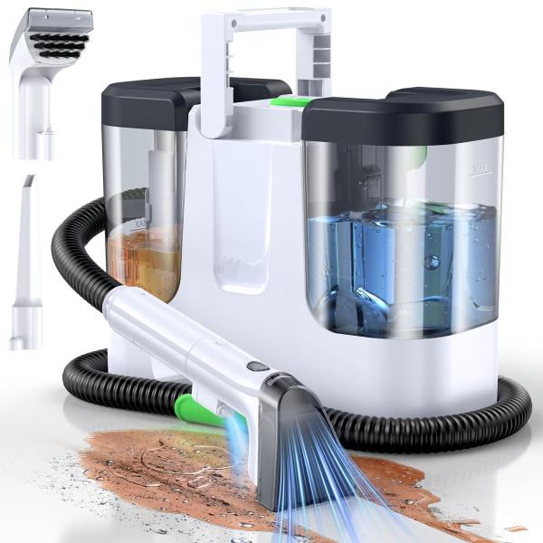 商品名: LABIGO 室内装飾&amp;ソファクリーナーマシン 18Kpa ポータブルカーペットクリーナーマシン ディープクリーニング、スポットクリーナー、カーペットシャンプー、ペットの散らかり、ラグ、家具、マットレス、ソファ、階段、車用...