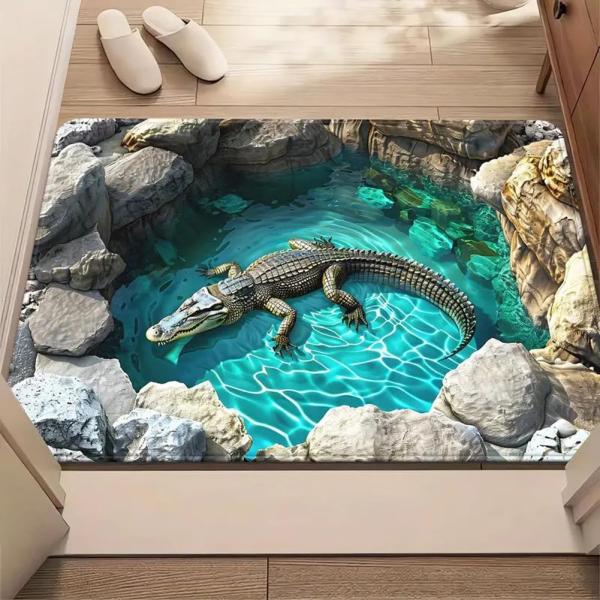 商品名:  3D Hole Rug, 2026 New Optical Illusion Rugs, Rug That Looks Like A Hole, Carpet Bottomless Holes Optical Illusion ...