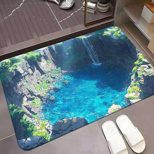 商品名:  3D Carpet Bottomless Hole Optical Illusion Area Rug, 2026 New 3D Hole Rugs, Rug That Looks Like A Holes, Non-Slip ...