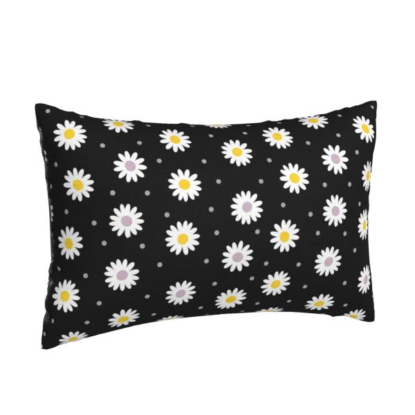 商品名:  VAFZASC Velvet Decorative Standard Pillow Covers for Couch Sofa Bed Soft Cushion Cover Daisy Flower Floral Polka D...