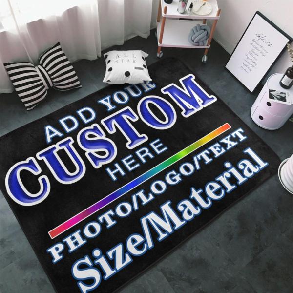 商品名:  Custom Rug Personalized Door Mat Add Photo Logo Text Size Material Custom Carpet for Home Bedroom Living Room Offi...
