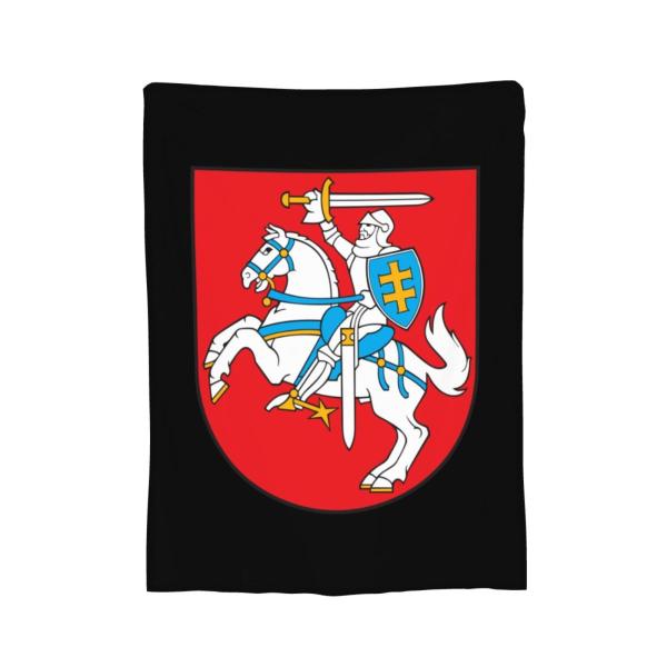 商品名:  40"x30" Coat of Arms of Lithuania National Emblem Premium Fleece Blanket, Ultra-Soft Plush Throw Blanket, Warm Coz...