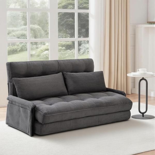 商品名:  GAOHAPY 5-Position Adjustable Floor Sofa Couch,Multi-Functional Bean Bag Bed,Foldable Lazy Sofa Sleeper Bed with A...