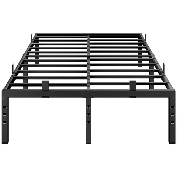 商品名:  BedsPick 14 Inch Queen Bed Frame, Metal Platform Bed Frame Queen Size with 6 Anti-Slip Mattress Retainers, Heavy D...