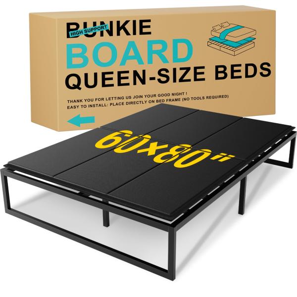 商品名:  Queen Bunkie Board 10mm (60x80 inches) - Anti-Sag Mattress Support Board, Noise-Minimizing, Breathable &amp; Moist...