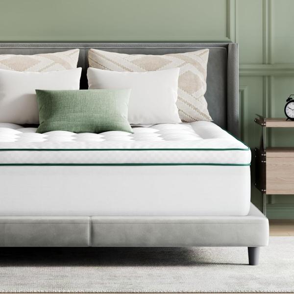 商品名:  Novilla Queen Mattress Topper, Extra Thick Pillow Top - Overfilled Hotel Luxury Mattress Pad Cover for Back Pain R...