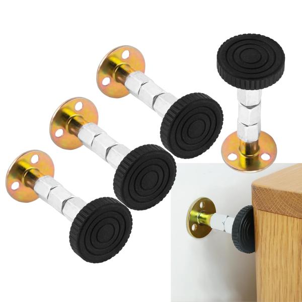 商品名:  OIKOZEL 4PCs Adjustable Furniture Stabilizer Headboard Stoppers for Wall ? Bed Frame Anti Shake, Desk Stabilizer, ...