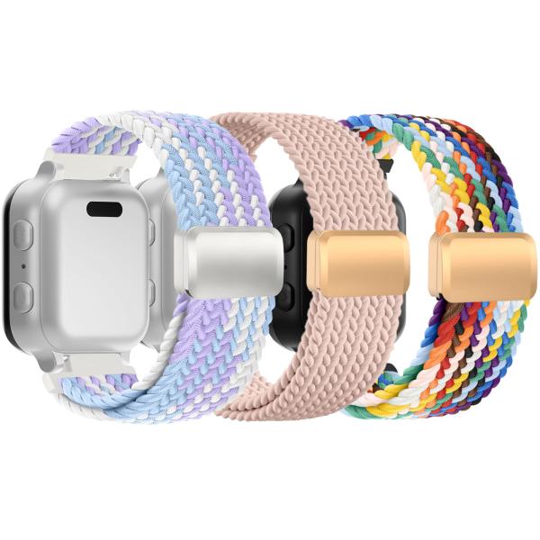 商品名:  pupvus 3 Pack Braided Magnetic Bands Compatible with Gizmo Watch 3 2 1/Gabb watch 3e 3 2 1/SyncUP Kids Watch/Cosmo...